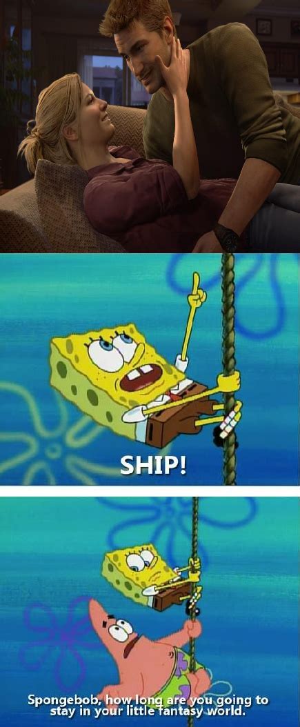 Spongebob Ships Nathan And Elena By Chunkylappy On Deviantart