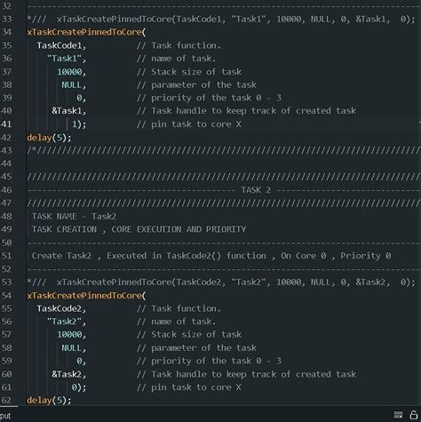 Esp Getting To The Core Of The Task Bar Sport Arduino Forum
