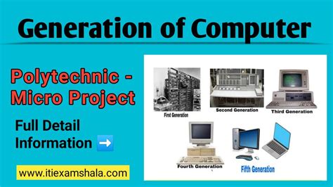 generation of computer micro project 1st year polytechnic