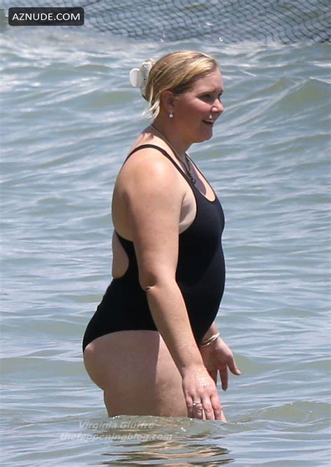 Virginia Giuffre Enjoys A Day At The Beach With Her Husband In Cairns