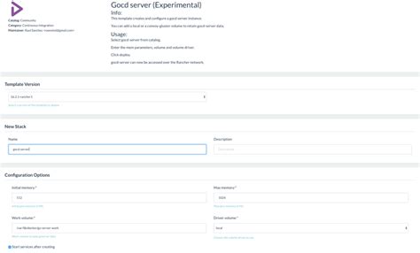 Deploying GoCD Using Docker Compose On Rancher SUSE Communities