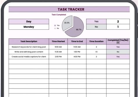 Free Excel Task Tracker Templates Clickup