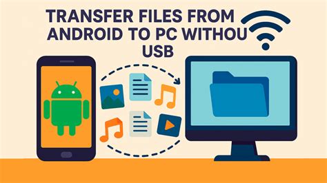 How To Transfer Files From Android To Pc Without Using Usb Cables