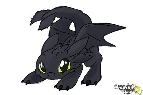 How To Draw Chibi Toothless DrawingNow How To Draw Chibi Toothless DrawingNow