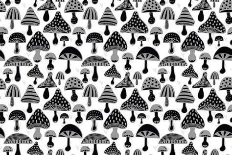Magic Mushroom Pattern