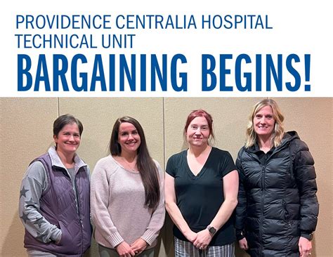 Providence Centralia Hospital Technical Unit Bargaining Begins — Ufcw 3000