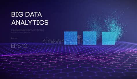 Big Data Business Inteligence Technology Background Binary Code Algorithms Deep Learning