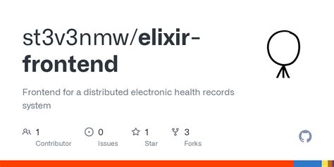 Github St3v3nmwelixir Frontend Frontend For A Distributed