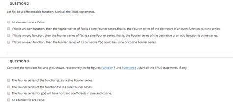 solved question 2 let f x be a differentiable function