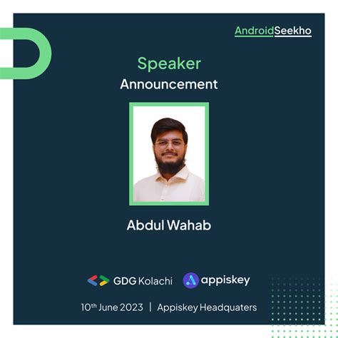 Abdul Wahab Usmani On Linkedin Gdgkolachi Mobileappdevelopment