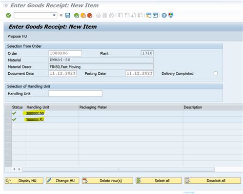 Customer Defined Packing And Picking Package Base SAP Community