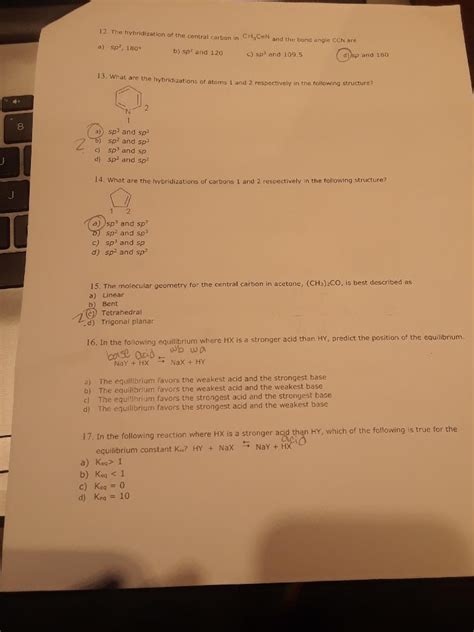 Solved The Hybridization Of The Central Carbon In Chi3cen
