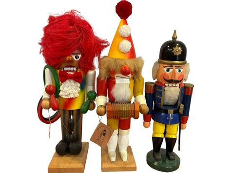 Lot Vintage German Nutcrackers