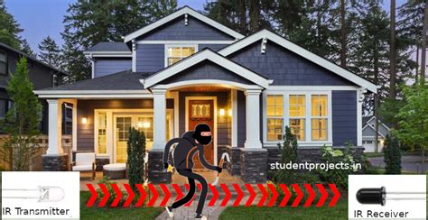 IR Based Security Alarm Circuit Babe Projects
