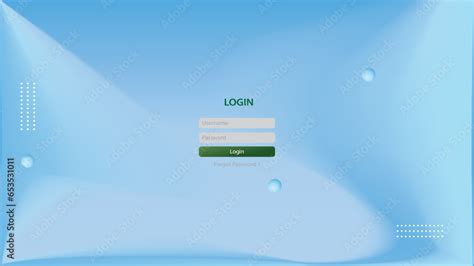Vector Editable Background Registration And Login Form Colorful