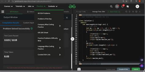 Day 6 Of Geeksforgeeks Challenge String Vs Substring Lakshya Soni