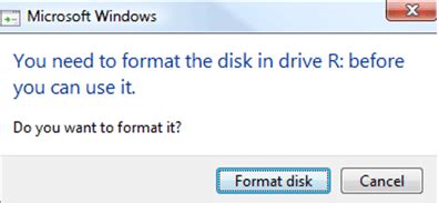 How To Fix Error You Need To Format The Disk Before You Can Use It