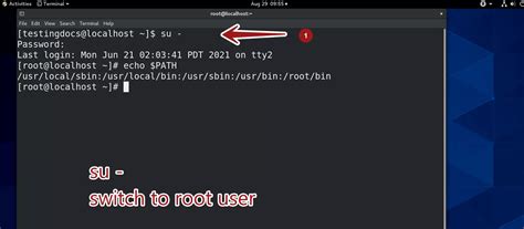 Su Linux Command