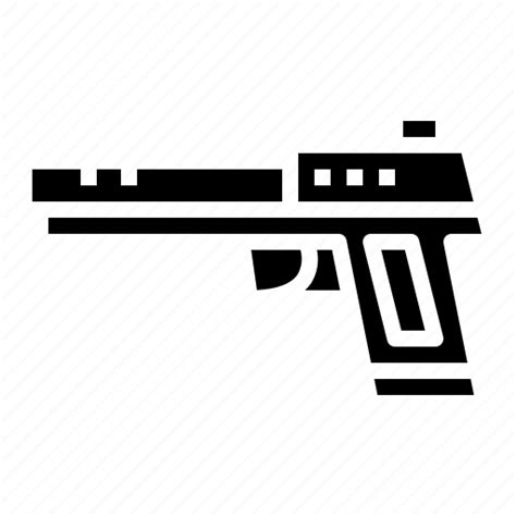 Gun Handgun Pistol Weapons Icon
