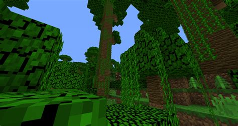 Trees Jungle In Minecraft At Alfred Wilford Blog