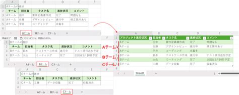 エクセルで複数シートを縦に並べる方法｜office Hack
