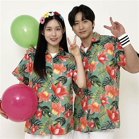 더반티 [체육대회 당일발송 반티]하와이안 남방