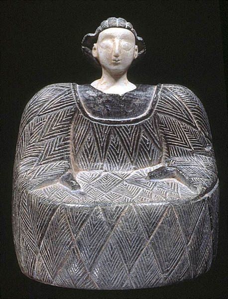 The Bactrian Princess Goddess Sculpture Ancient Sculpture Statue