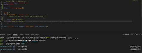 Enhancement Rich And StructLog Integration Issue Litestar Org Litestar GitHub