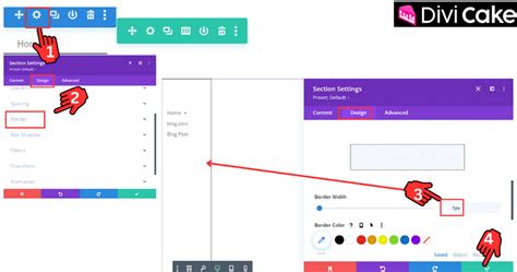 vertical navigation menu or header in divi how to guide divi cake blog