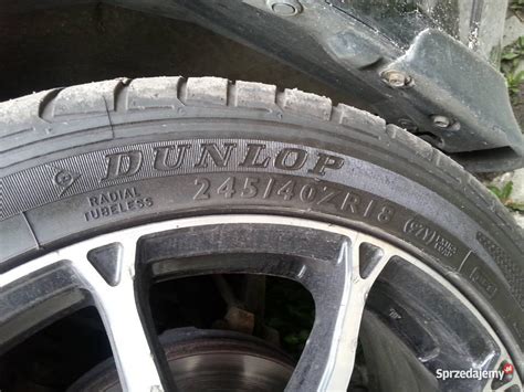 OPONY DUNLOP SPORT MAXX 245/40/ZR18 Sprzedam lub zamienię Łódź ...