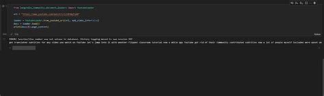 How To Extract Youtube Transcripts With Langchain Vummaneni Dilip