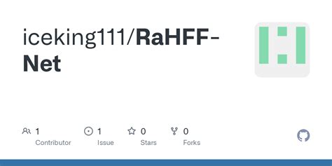GitHub Iceking111 RaHFF Net