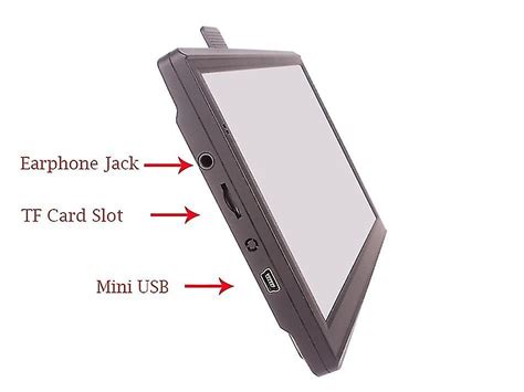 Car Gps Navigator With 7 Inch Display 128mb 8gb 800mhz Free Map Fmt Mp3