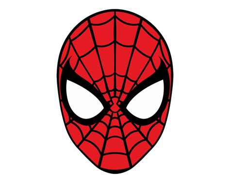 Spiderman Svg Layered Spiderman Face Svg Spiderman Face Png