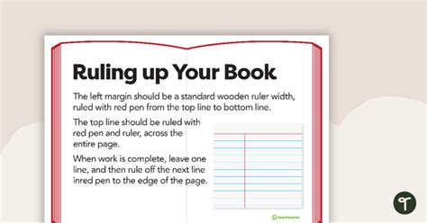 Neat Book Work Posters Teach Starter