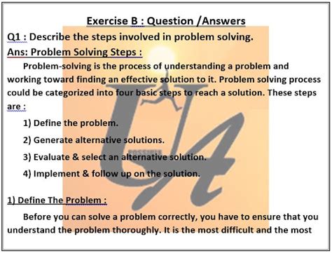 Computer Science 10 Chapter 1 Exercise Solution