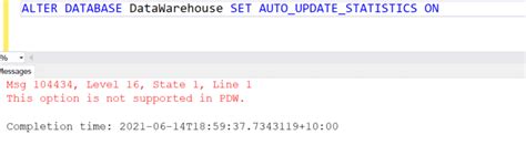 Update Statistics In Azure Synapse Analytics Sql Pools David Alzamendi