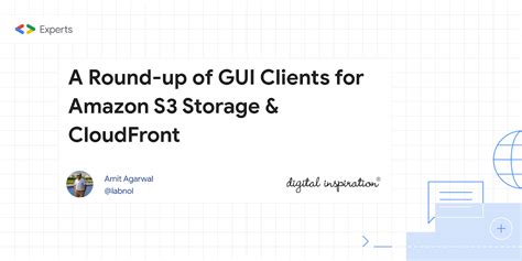 a round up of gui clients for amazon s3 storage and cloudfront