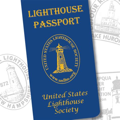 Us Lighthouse Passport Book Marblehead Lighthouse T Shop