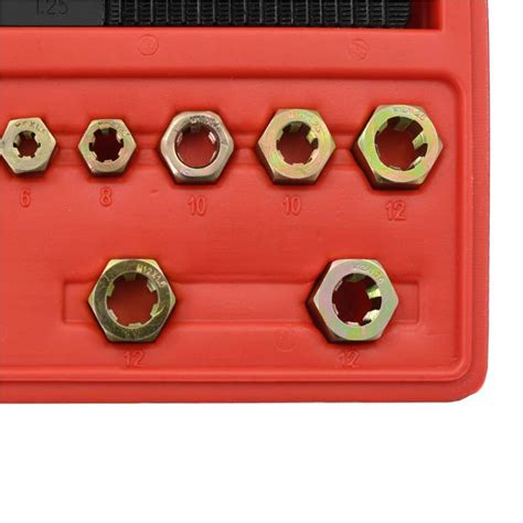 15 Piece Metric Rethreader Kit