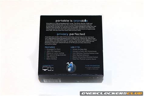 Anonabox Pro TOR VPN Router Review Overclockers Club