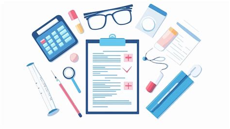 Professional Healthcare Insurance Table Desk Setup Premium Ai Generated Vector Professional Healthcare Insurance Table Desk Setup Premium Ai Generated Vector