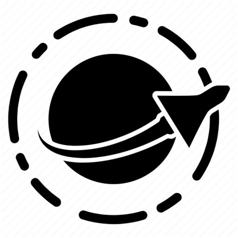 Exploration Launch Orbit Rocket Space Spacecraft Spaceflight Icon