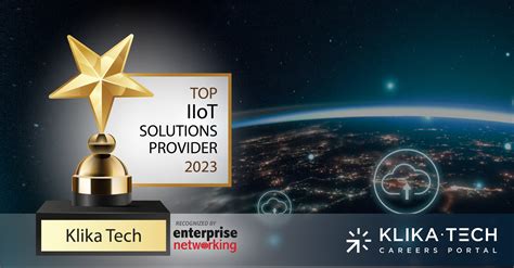 Klika Tech Top 10 Iiot Solutions Companies Enterprisemagazine 2023