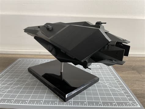 3d Print Amun Ra Stealth Frigate From The Expanse 3d Model 3d Printable