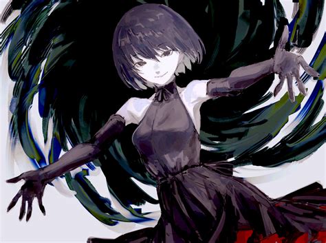 Taki A313131333 Oshino Ougi Monogatari Series Highres 1girl Armpits Bare Shoulders