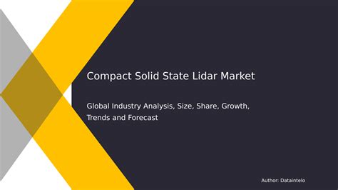 Compact Solid State Lidar Market Report Global Forecast From 2025 To 2033