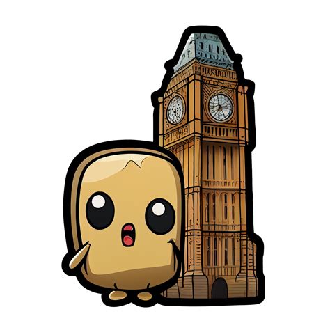 Big Ben Clock Cartoon