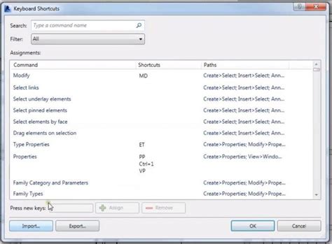 Revit Shortcuts 50 Basic Tools And Commands Basic Tools Command Basic