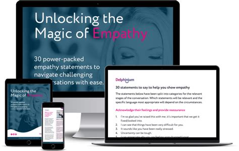 30 Power Packed Empathy Statements Pdf Leadership Delphinium